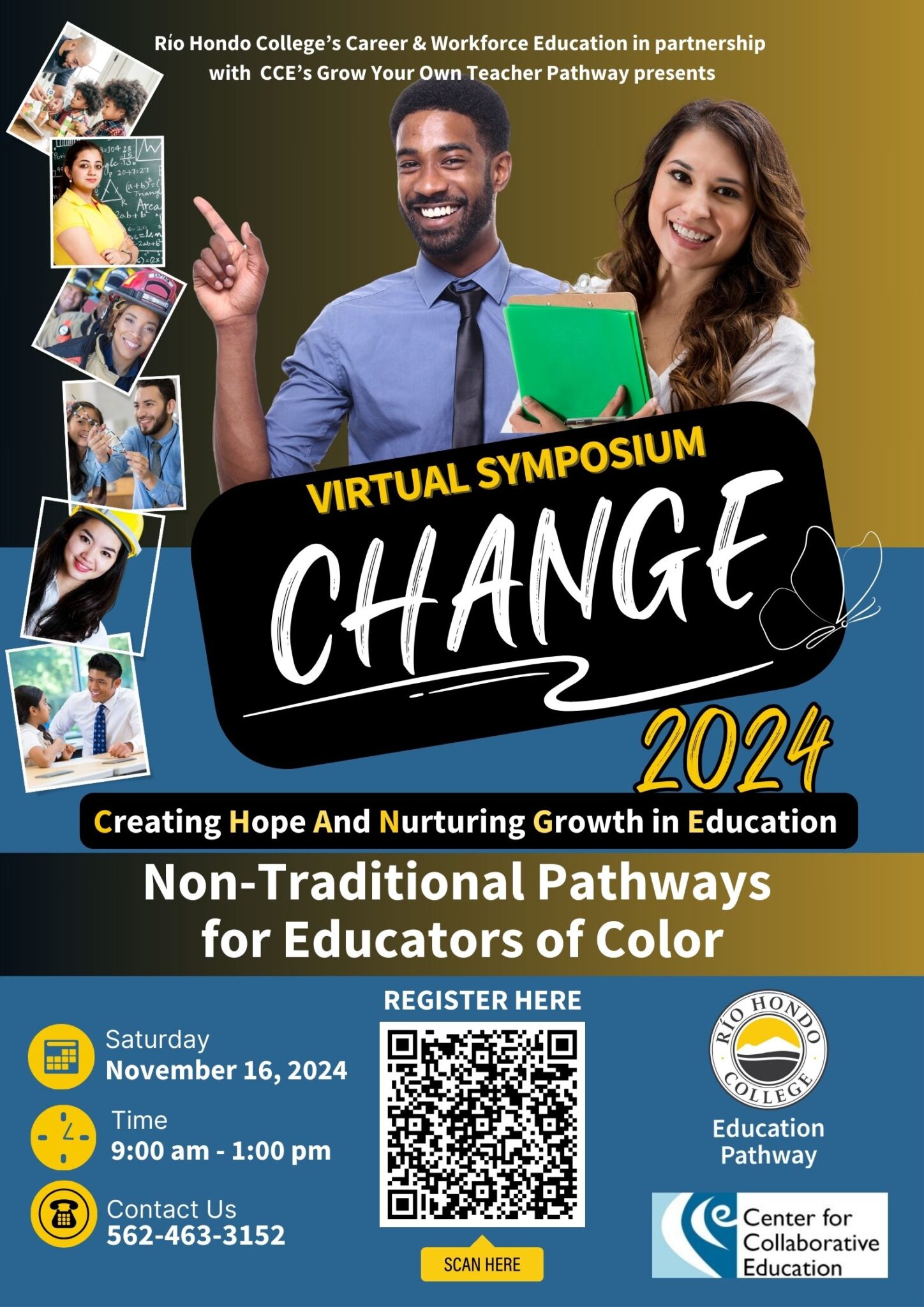 CHANGE 2024 Symposium - Non-Traditional Pathways for Educators of Color ...