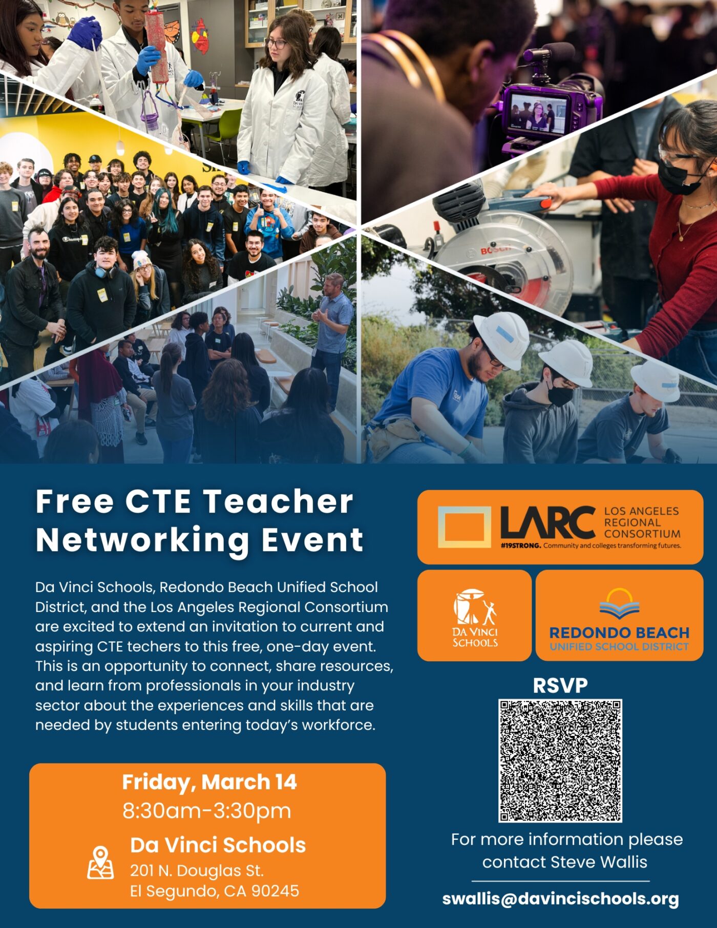 Free CTE Teacher Networking Event - Los Angeles Regional Consortium (LARC)